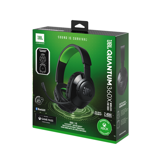 JBL Quantum 360X Wireless for XBOX | Auriculares inalámbricos para ...
